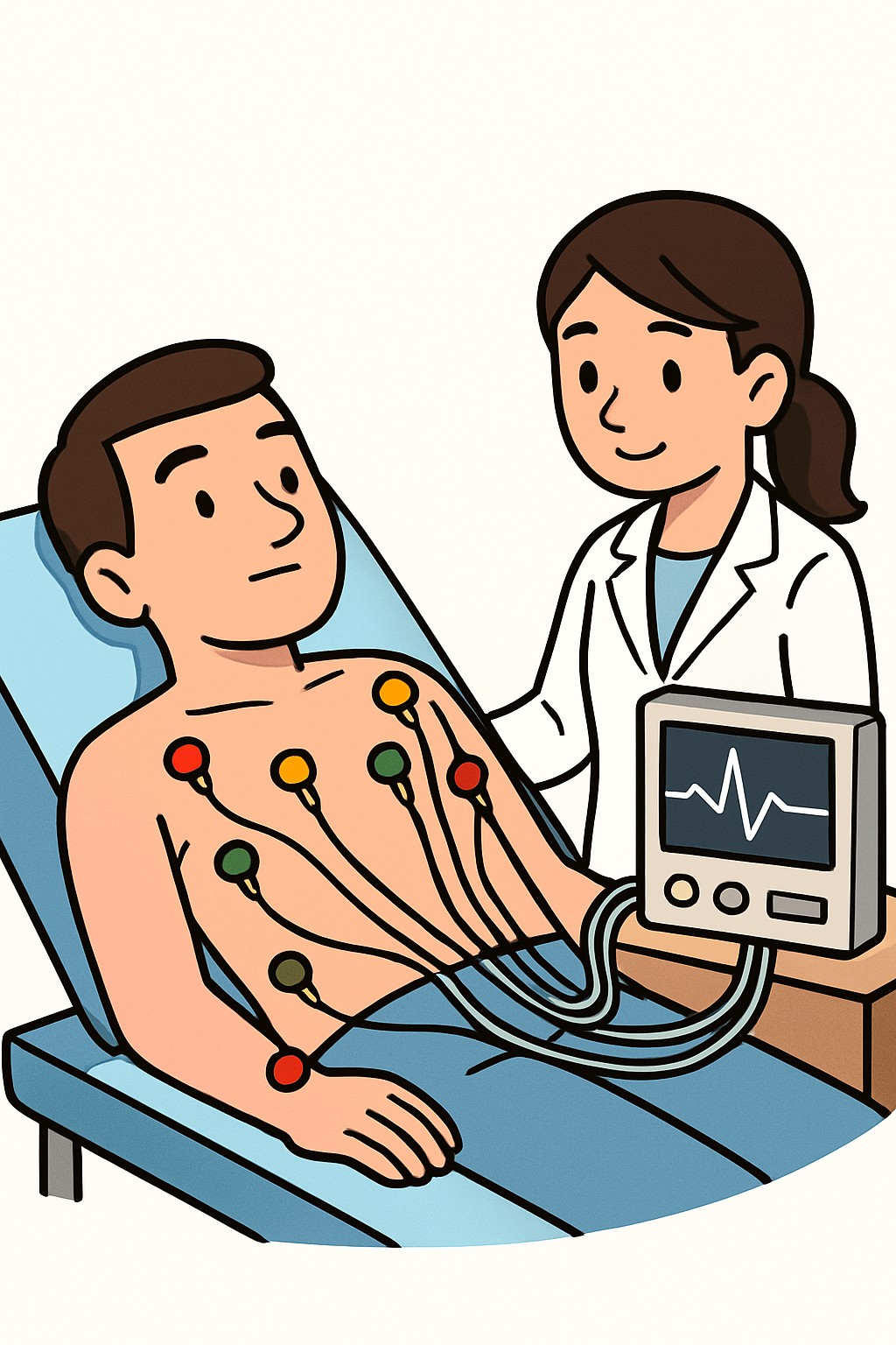 Electrocardiogram 12 Lead Ekg – Diagnostic Test - HealthFees.org